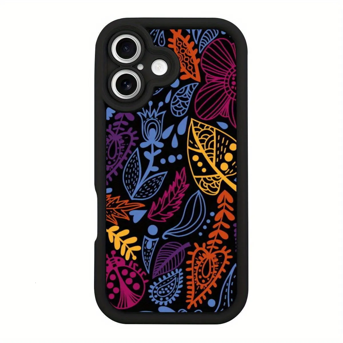 Geometric Pattern Phone Case Shockproof Thermoplastic Polyurethane TPU ...
