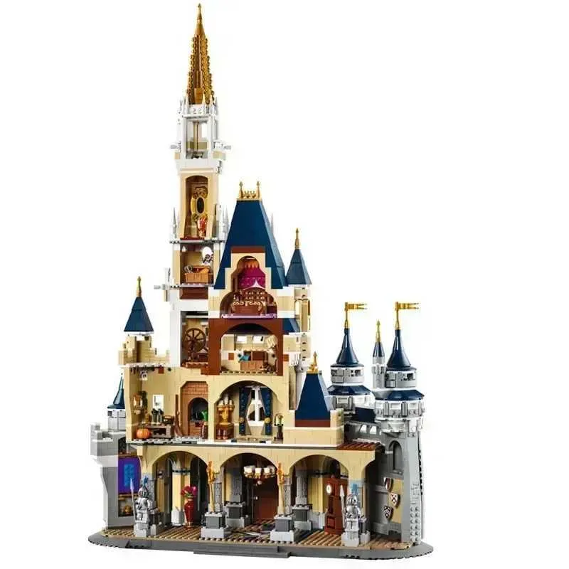 43222 Princess Castle Model Building Blocks Wooden Foam Set for Boys ...