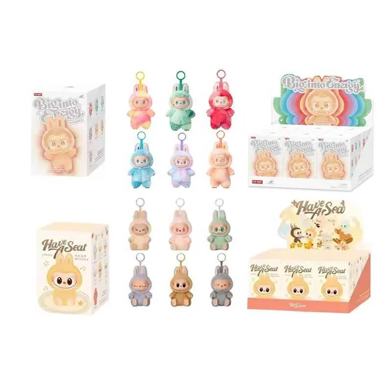 Labubu The Monsters Vinyl Face Doll Moving Aron Doll Labubu Blind Box ...