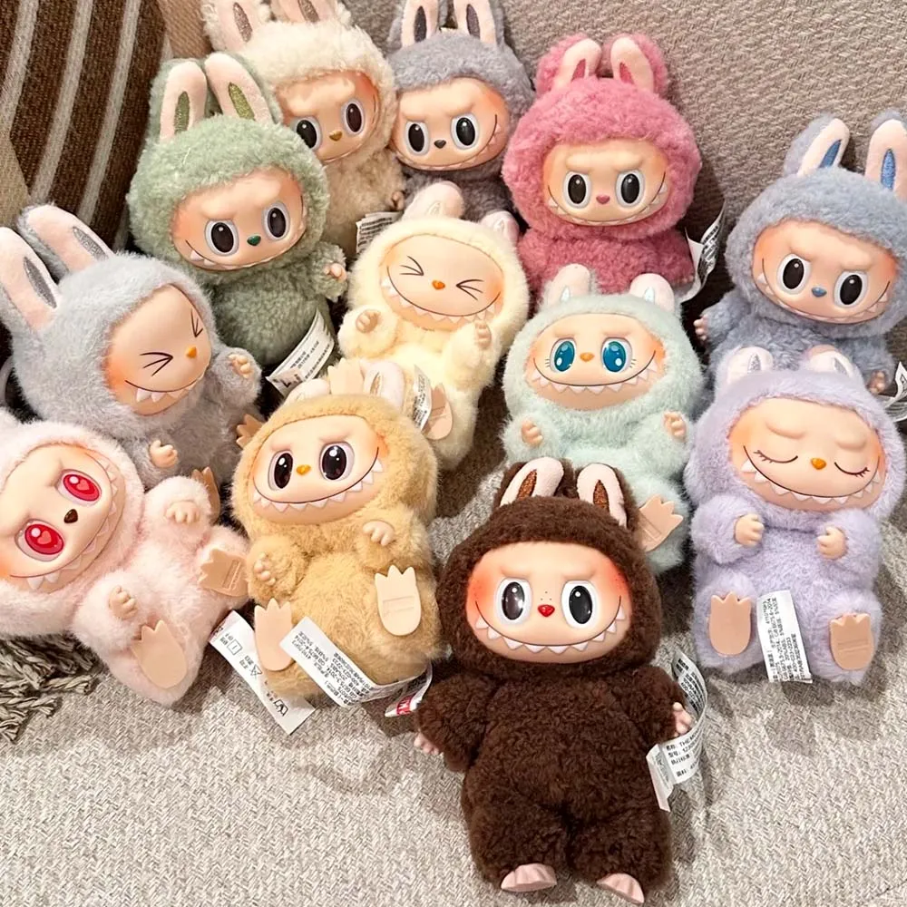 Labubu Collection Third Generation Collection 1：1 Macaron The Monsters ...