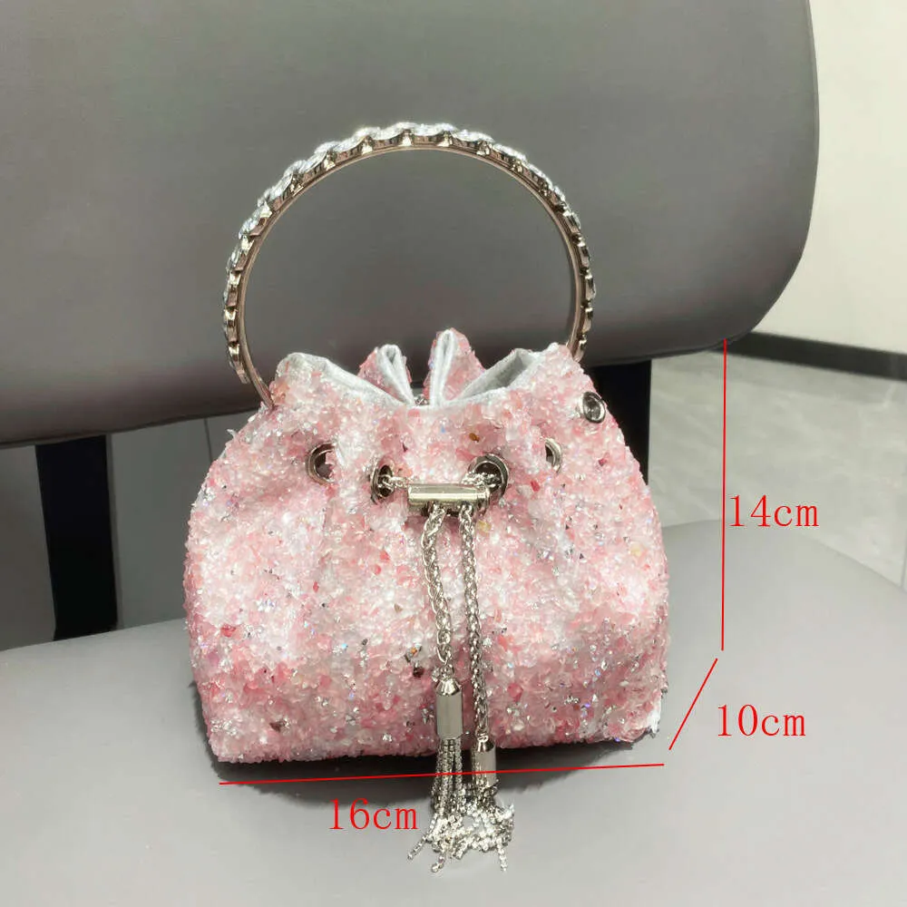 Designer Luxury Polyester Wristlet Handbag with Zipper and Hasp Closure ...