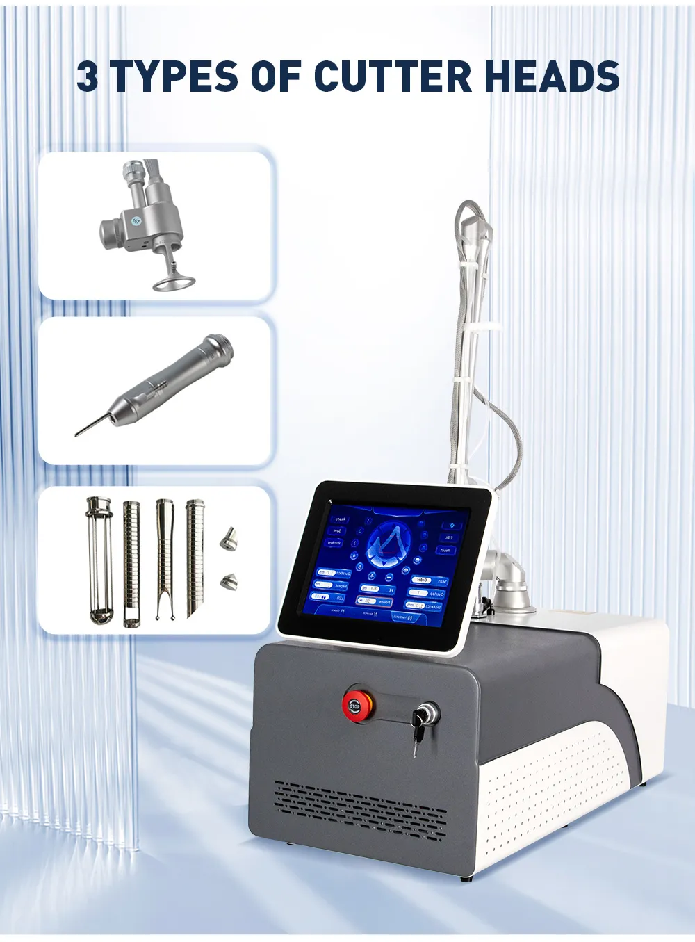 Fractional CO2 Laser Acne Scar Removal Machine for Beauty Salon or ...