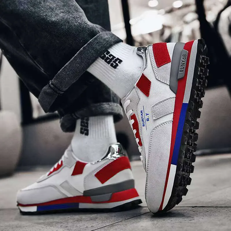 2025 Spring Men's Casual Forrest Gump Sneakers Breathable Mesh Upper ...