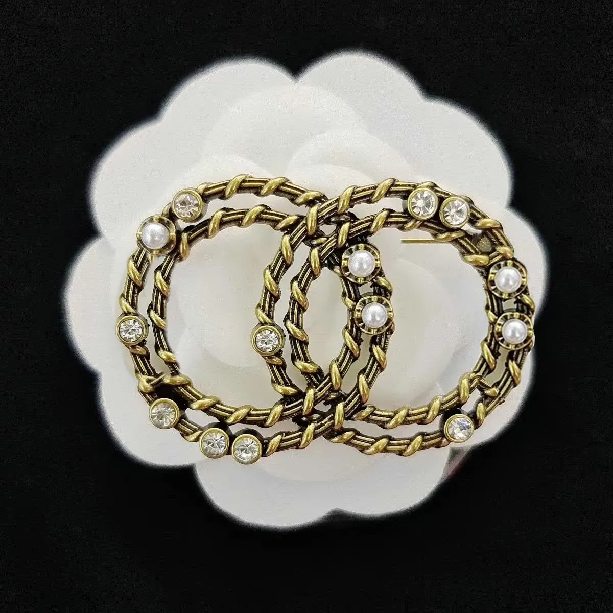 Luxury Womens Brooches 18K Gold Plated Crystal... From Good_makeup, $4. ...