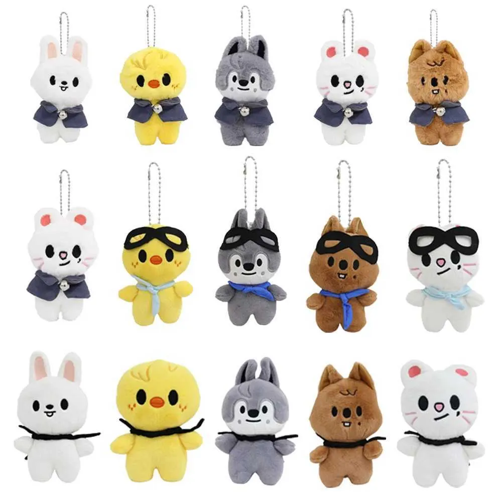 Skzoo Kpop Plush Keychain Plush Magic School Plushies PILOT5 FM Toys ...