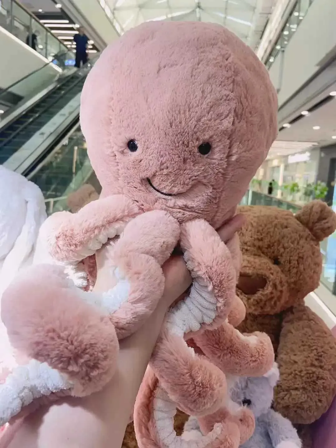 49cm Giant Octopus Plush Toy Filled with Nanoparticle PP Cotton Plush ...