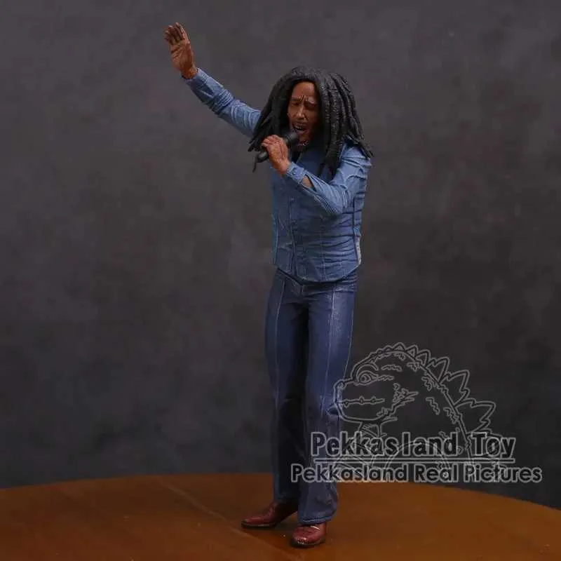Sic Legends Jamaica Singer Microphone PVC Action Figure Collectible ...