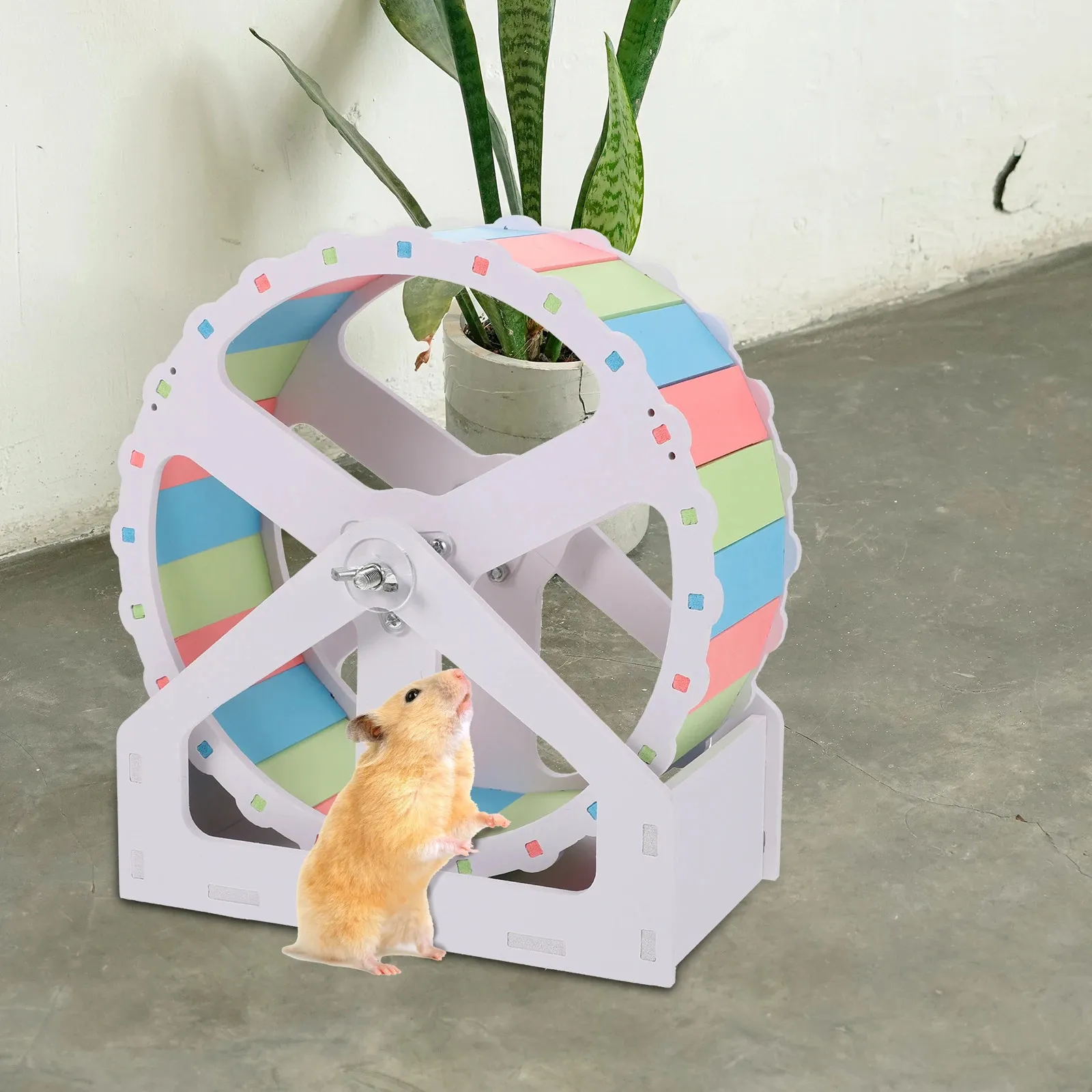 Silent Exercise Wheel For Small Animals Running Wheel For Hamsters ...