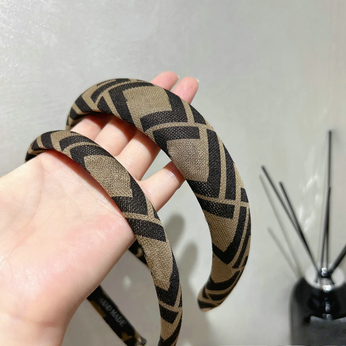 AA Luxury Designer Headbands Elastic Classic Letter Hair Bands For ...