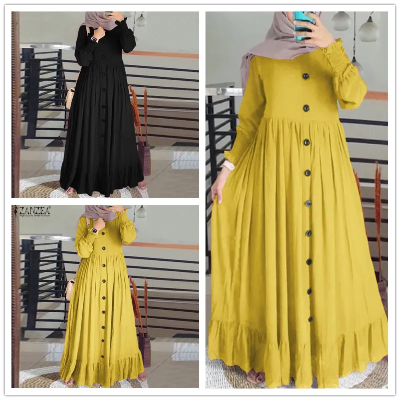 Spring and Autumn New Muslim Cotton and Linen Art Retro Casual Loose ...