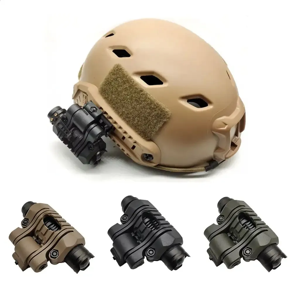 Helmet Light Mount With Quick Release Clamp Tactical Flashlight Holder ...