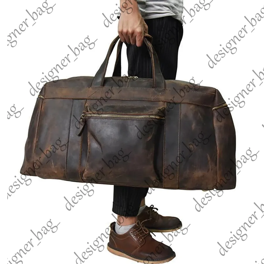 2025 New Lady Luxury Designer Duffle Bag Large Capacity Leather ...