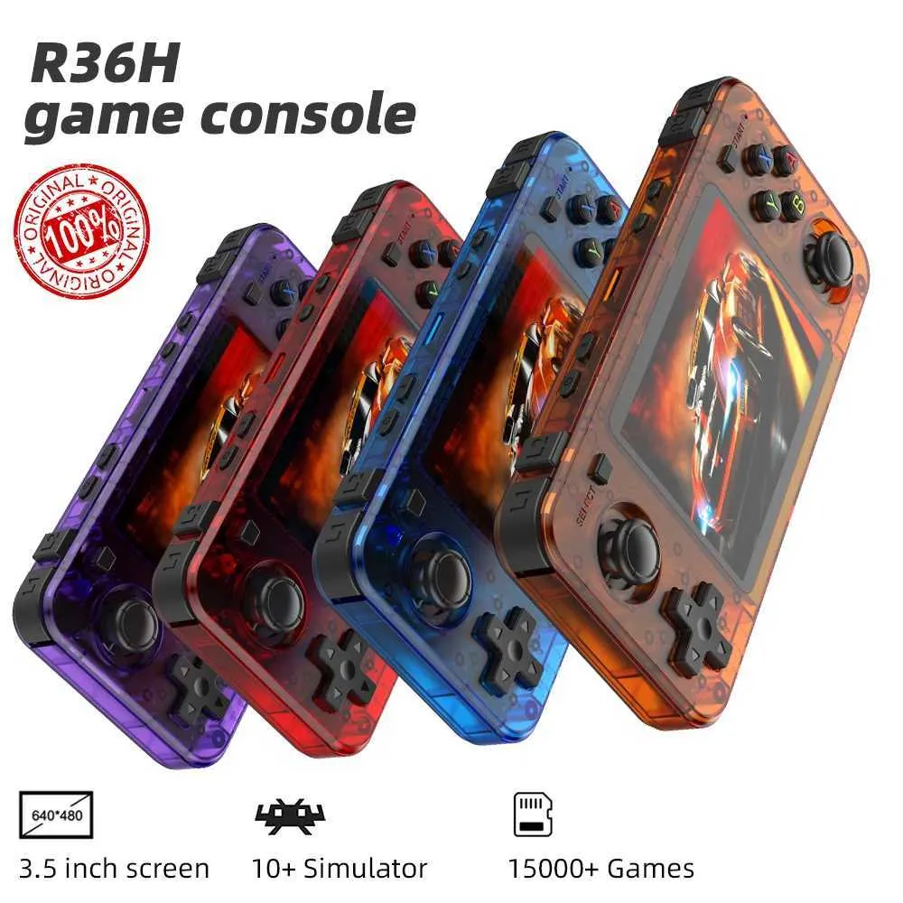 R36H Handheld Portable Game Console With 15000 Built In Retro Games ...