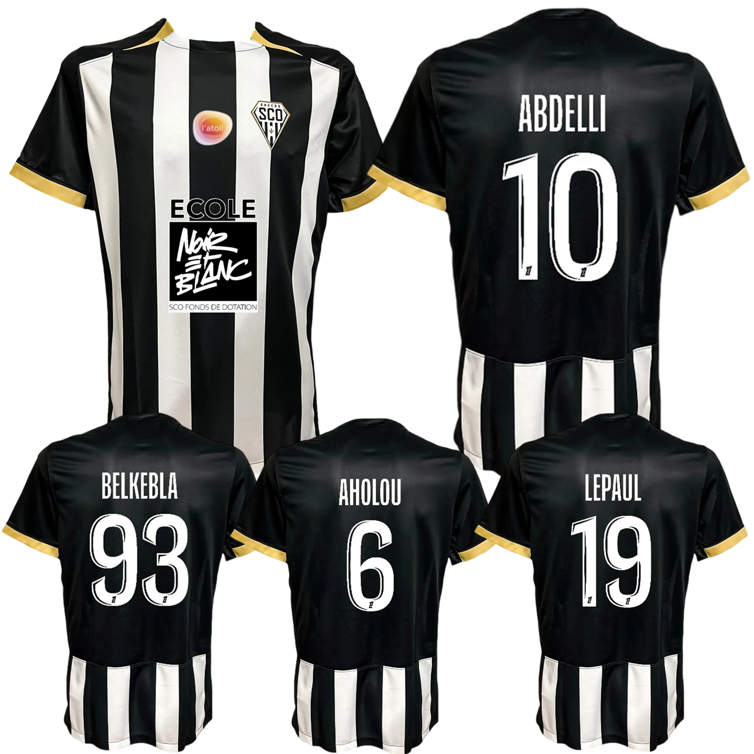 Angers Soccer Jersey 2025 2026: Home & Away Football Shirts For ...