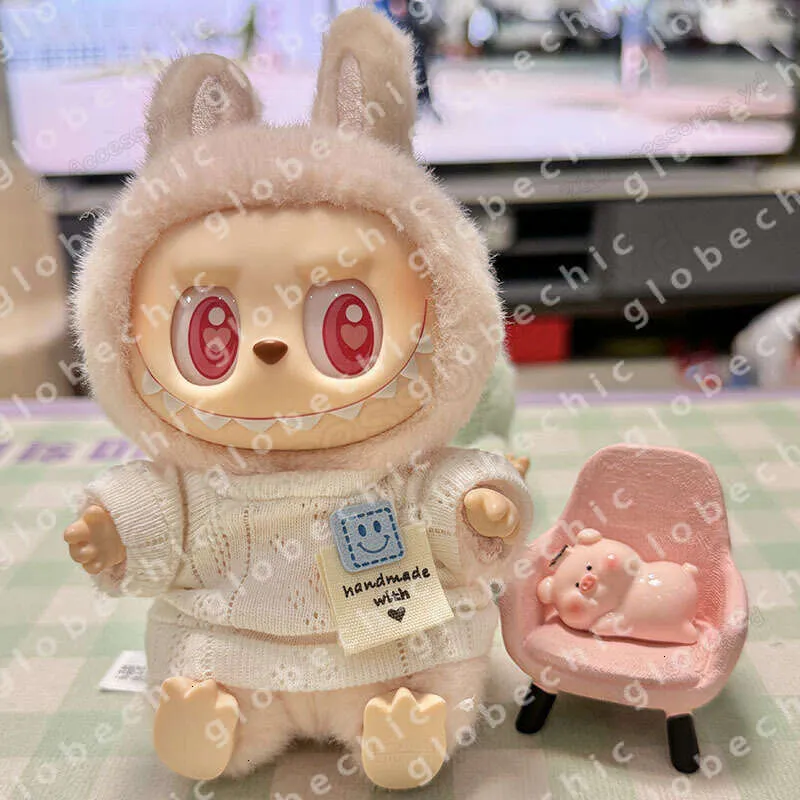 Popmart Labubu Inventory Monster Labubu Series Zimomo Angel Blue Cream ...