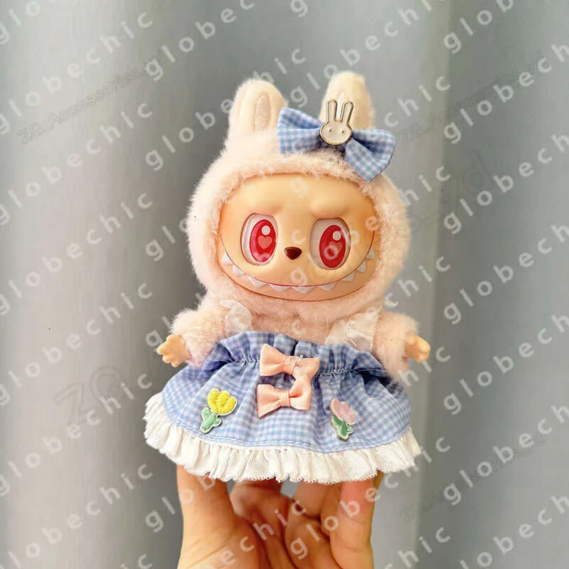 Popmart Labubu Inventory Monster Labubu Series Zimomo Angel Blue Cream ...