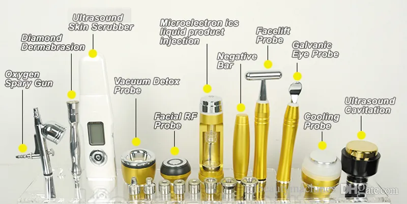 Professional Diamond Dermabrasion 10-in-1 Oxygen Lift Skin ...