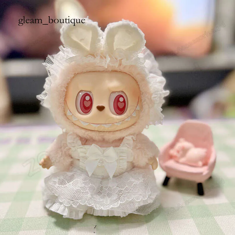 Popmart Labubu New Labubu Coco Colo Series Vinyl Plush Pendant Macaron ...