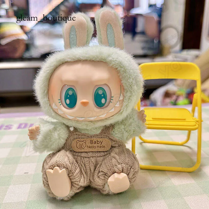 Popmart Labubu New Labubu Coco Colo Series Vinyl Plush Pendant Macaron ...