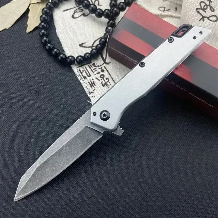 KS 1365 Folding Pocket Knife 8Cr13Mov Titanium Coated Blade, Aviation ...