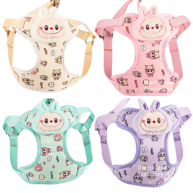 Labubu Dog Harness Leash Set Step In No Pull Designer... From Dggestore ...