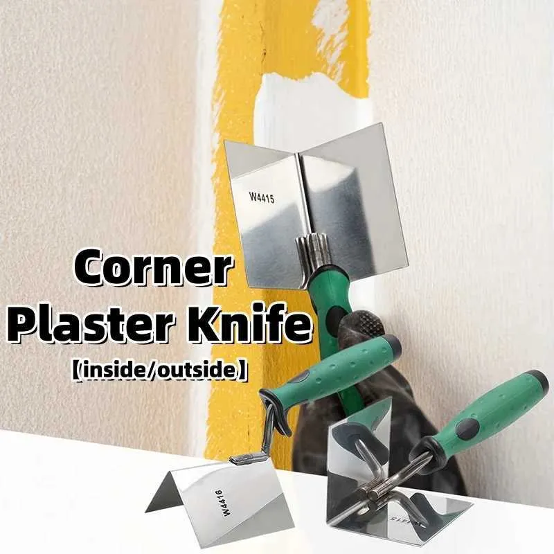 90 Degree Stainless Steel Drywall Corner Mud Tool With Mudding Finish ...