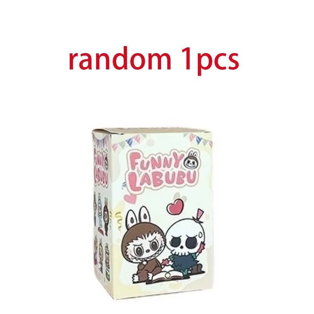 Labubu Angels Blind Box Toy Figures, Collectible Anime Dolls, Mini ...