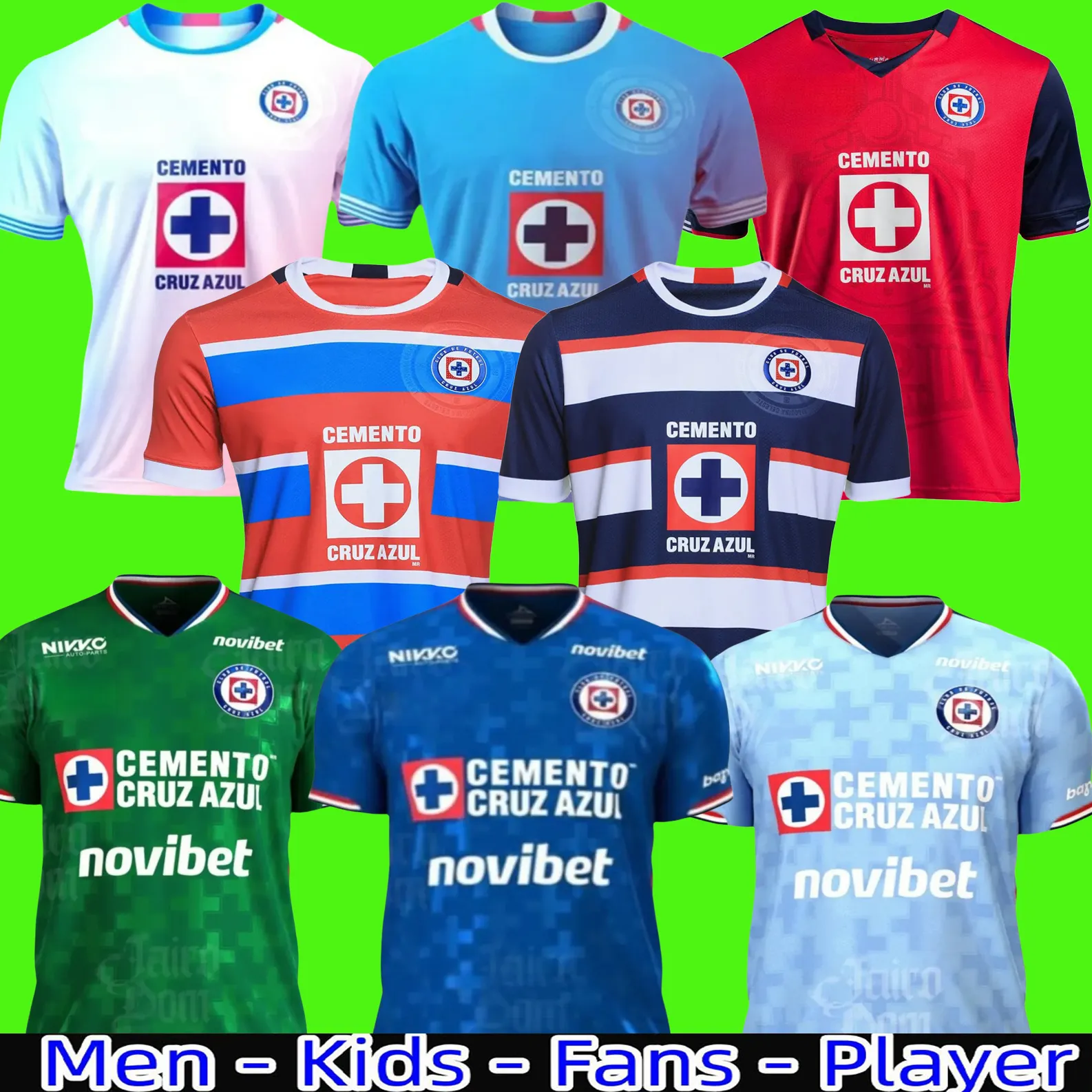 Cruz Azul Soccer Jersey 2025 Official Liga MX Home, Away & Third Kit ...