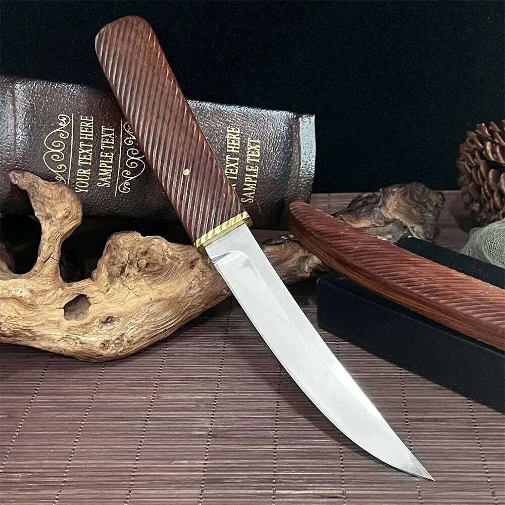 Dragon Tooth Japanese Sword Fixed Blade Knife D2 Stainless Steel ...