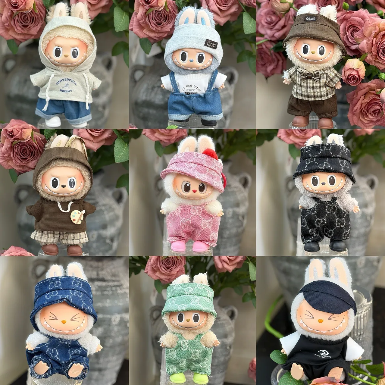 No Dolls Clothing Labubu Bubble Mart Labubu Sitting... From ...
