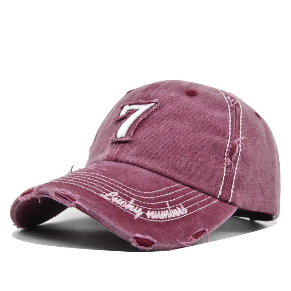 3D Embroidered Baseball Caps Washed Vintage Look Sun Hats With ...