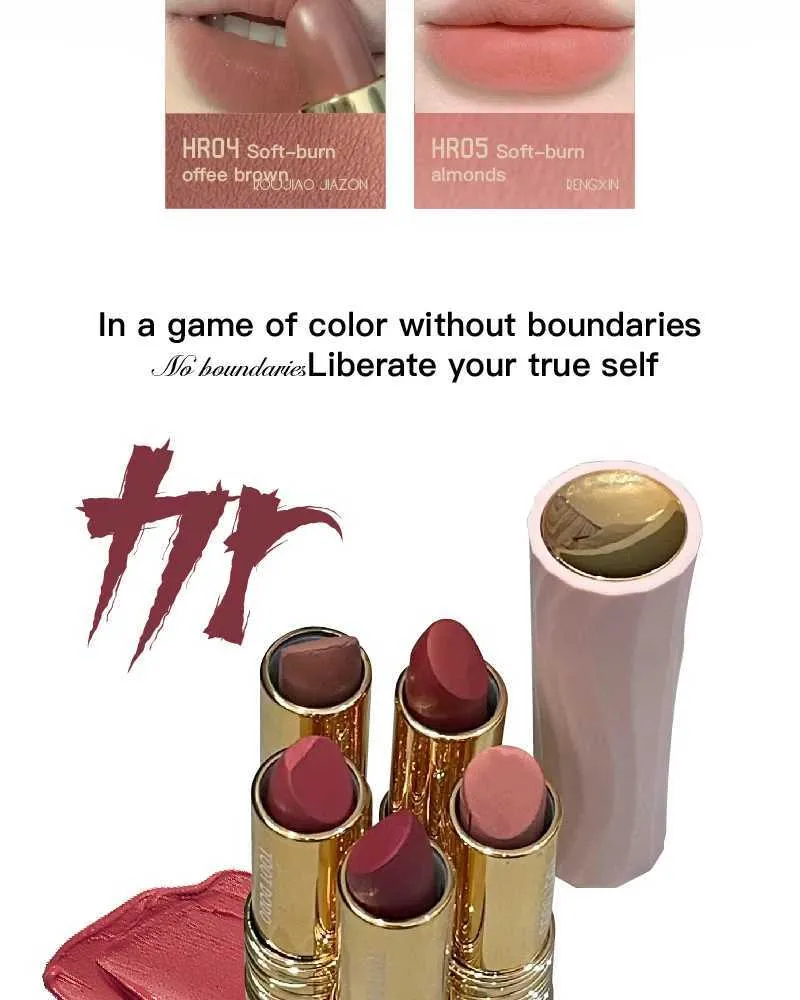 Red Brown Velvet Matte Lipstick - Moisturizing, Waterproof, Nude ...