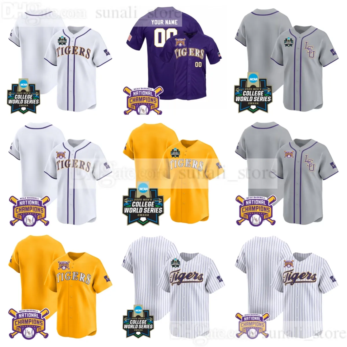 2025 World Series Champion Custom Baseball Tees Featuring Mavrick Rizy ...