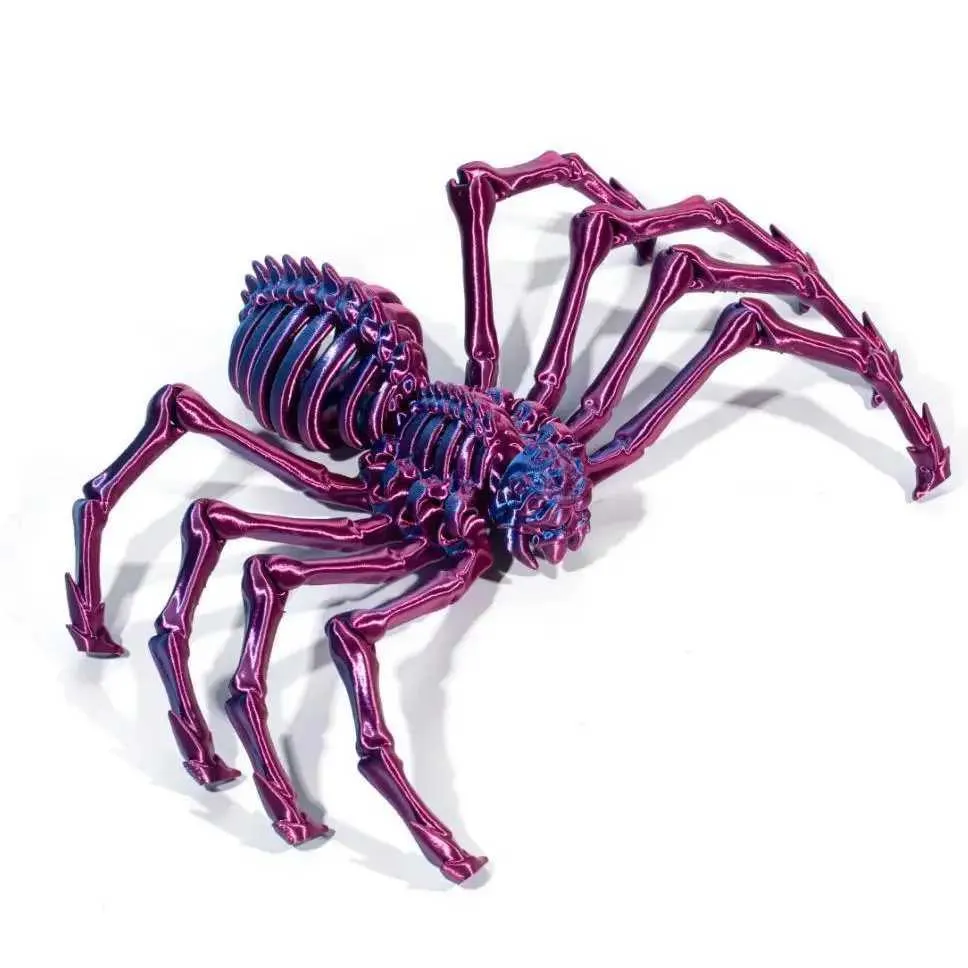Creative 3D Printed Spider Simulation Stress Toys With Movable Joints ...