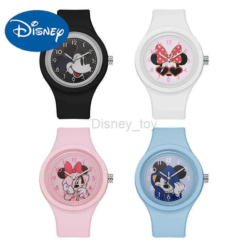 Disney Cute Mickey Mouse Watch Girls Disney Cartoon Minnie Mouse ...