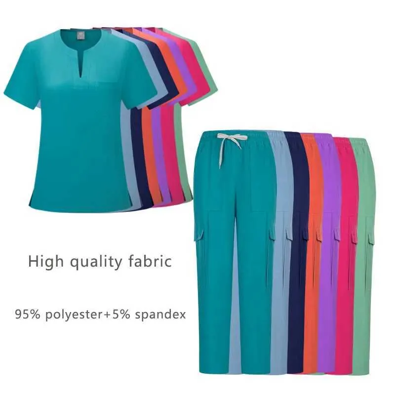 Clinic Uniform Unisex Medical Scrub Set Hospital Nurse, Dental ...