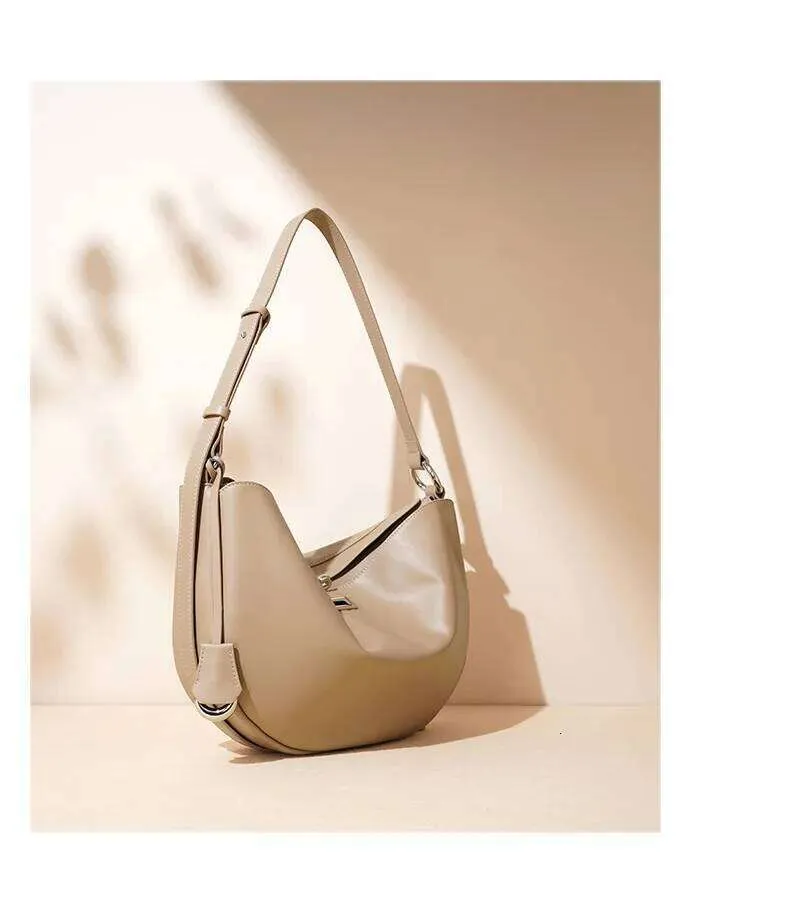 2025 Women's Real Leather Crossbody Handbag: High-End, Simple Shoulder ...