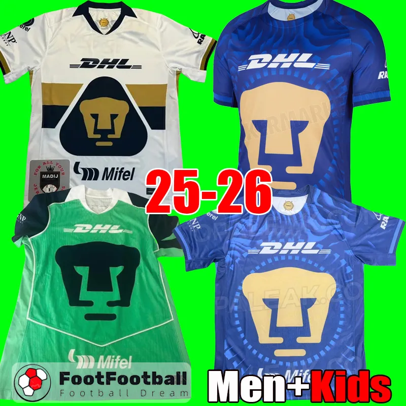 2025 UNAM 25 26 120th Anniversary Home Kit Football... From ...
