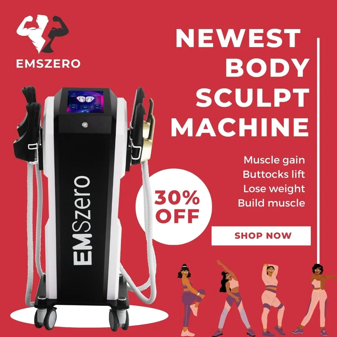 Emszero NEO Body Slimming Machine Professional Portable RF EMS Muscle ...