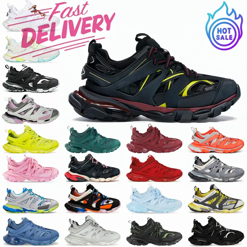 Bulk 2025 Triple S Track 3.0 Designer Black Platform... From ...
