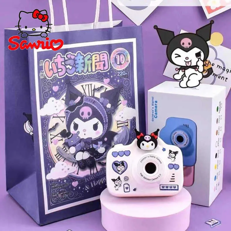 Sanrio Kids HD Dual Instant Print Camera Hello Kitty Portable Travel ...