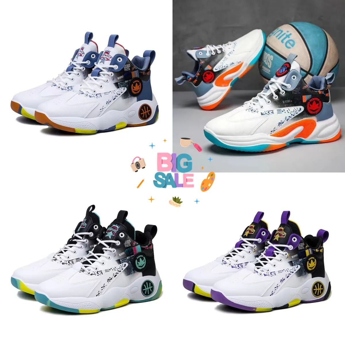 Performance Basketball Sneakers For Men And Women | Athletic Training ...