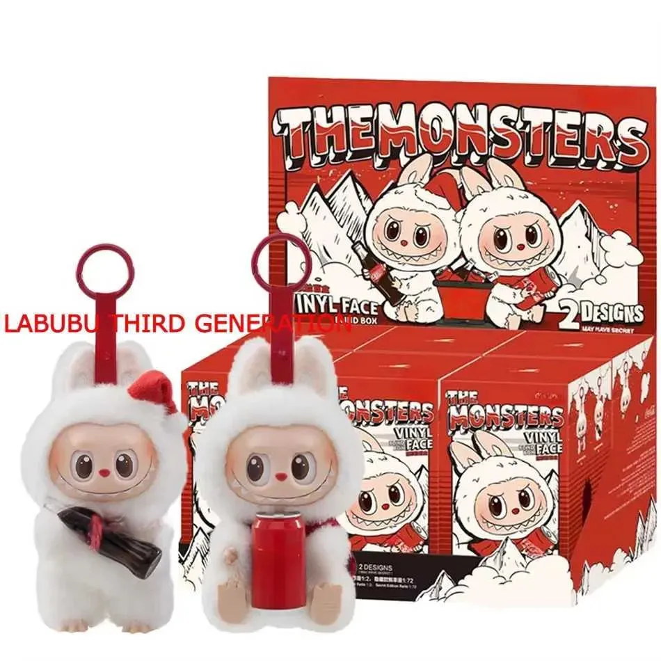 Labubu Coco Cole Series Vinyl Base Pajanimals Plush Toys 25 Blind Box ...