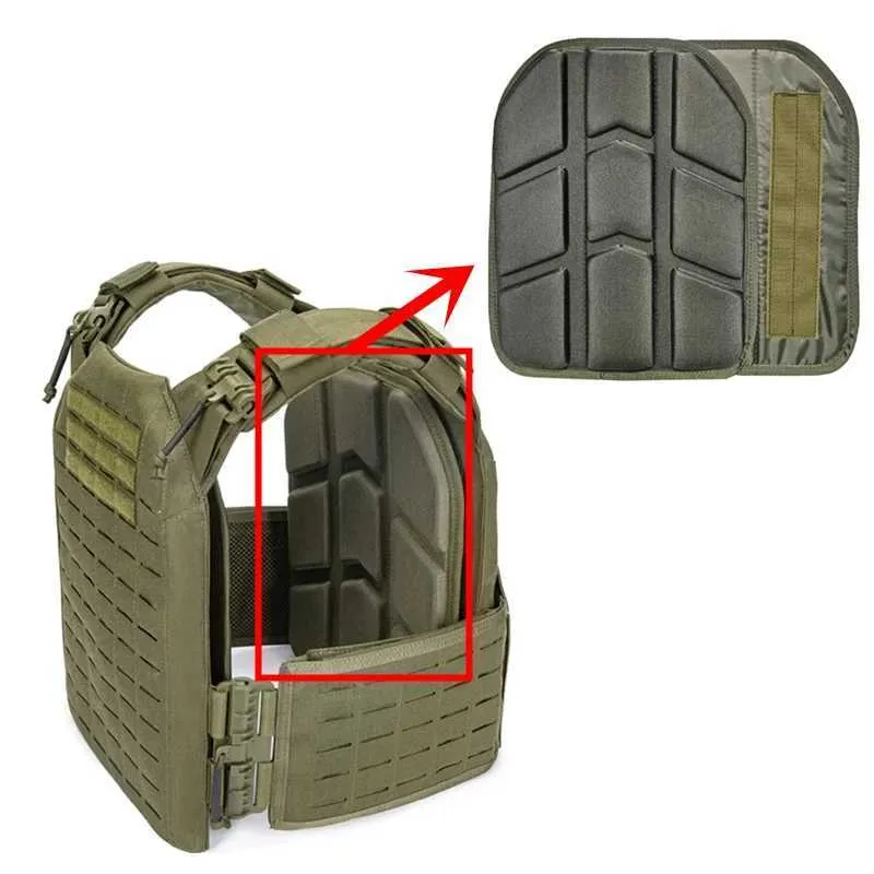 2 Pack Removable Molded Tactical Modular Scalable Vest With EVA Plates ...