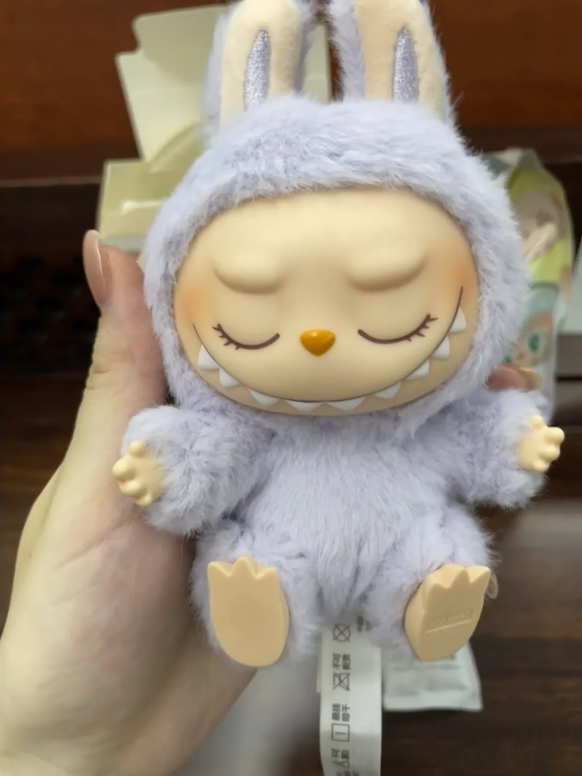 Collectible Vinyl Doll With Heart Shaped Mobile Macaron Unique Display ...