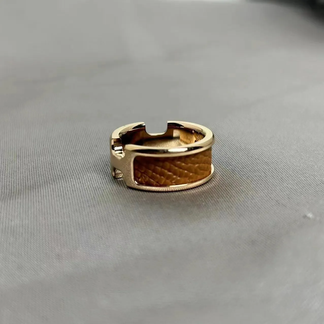 Band Rings Top Grade Luxury Classic H Letters Designer Ring for Women ...