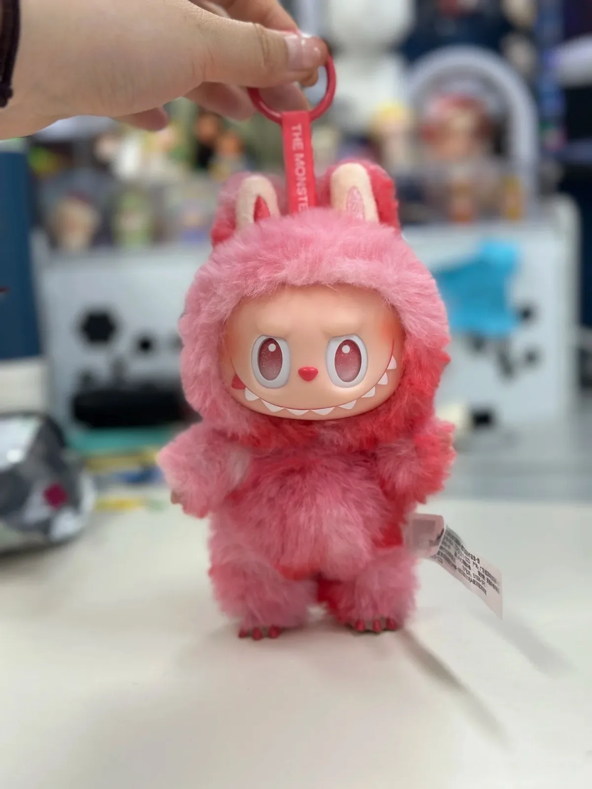 Pop Mart Labubu Doll Blind Box Cute Ebony Pendant Vinyl Model Toy With ...