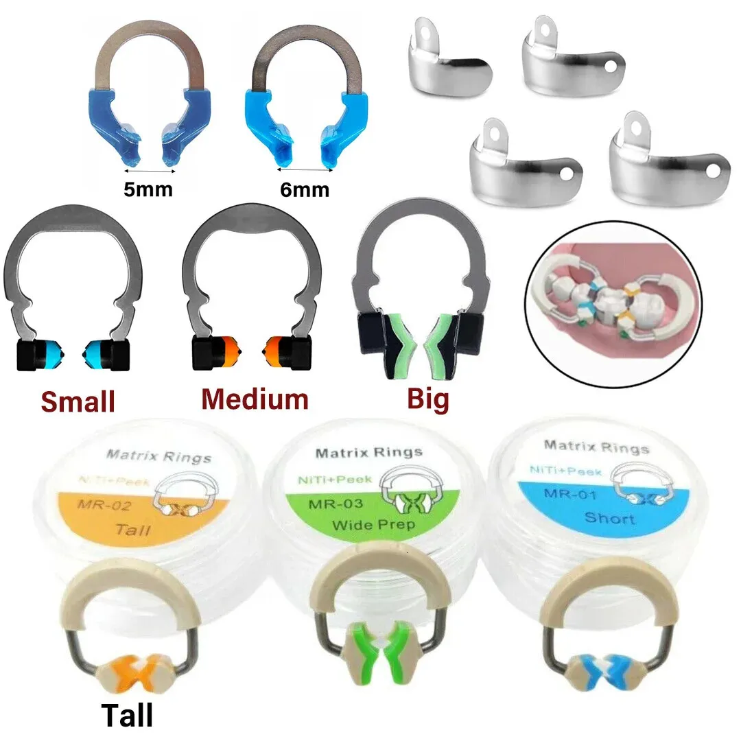 NITI PEEK Dental Clamping Ring Protect For Palodent V3 System Sectional ...