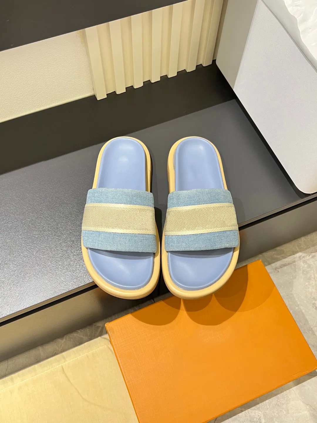 Designer Goatskin Sandals High Custom Printed Flat... From Muying33 ...