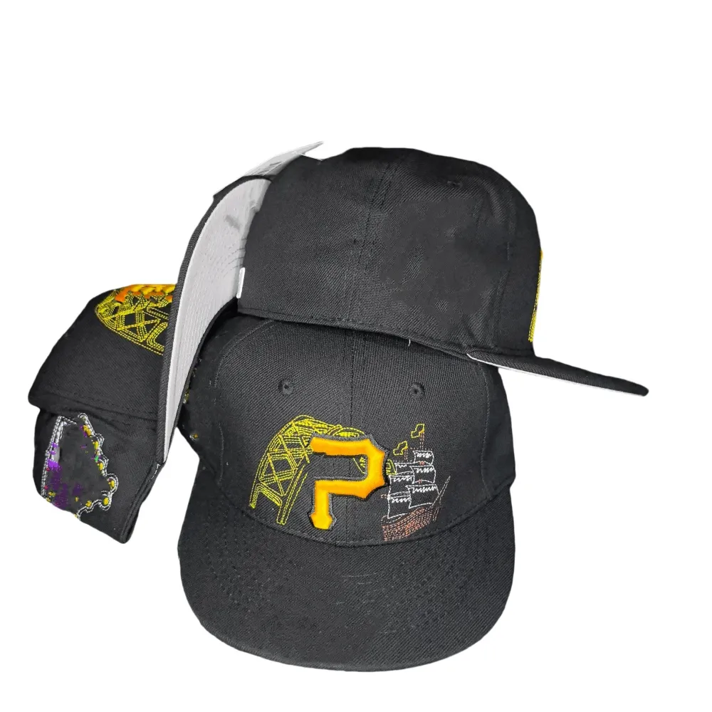 Embroidered Letter Baseball Cap Classic Fitted Hat For Men And Women ...